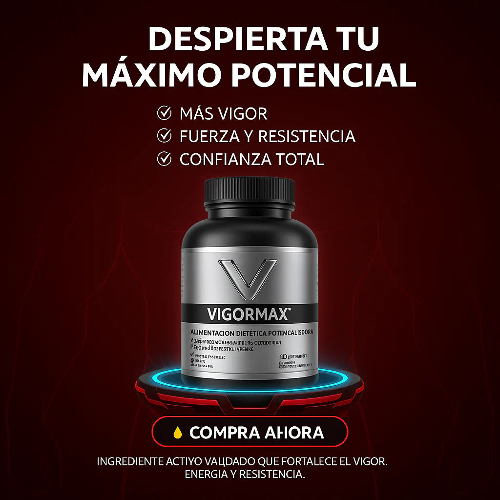 Vigor Max™ - EL PODER DE DURAR Y DISFRUTAR – GLOWMANGO